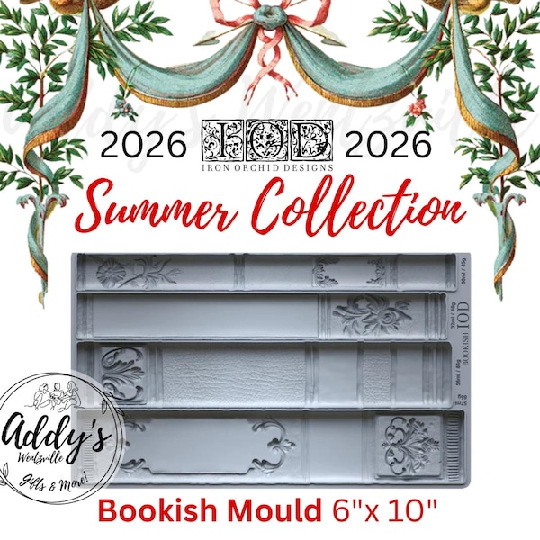 Bookish Mould - Etsy