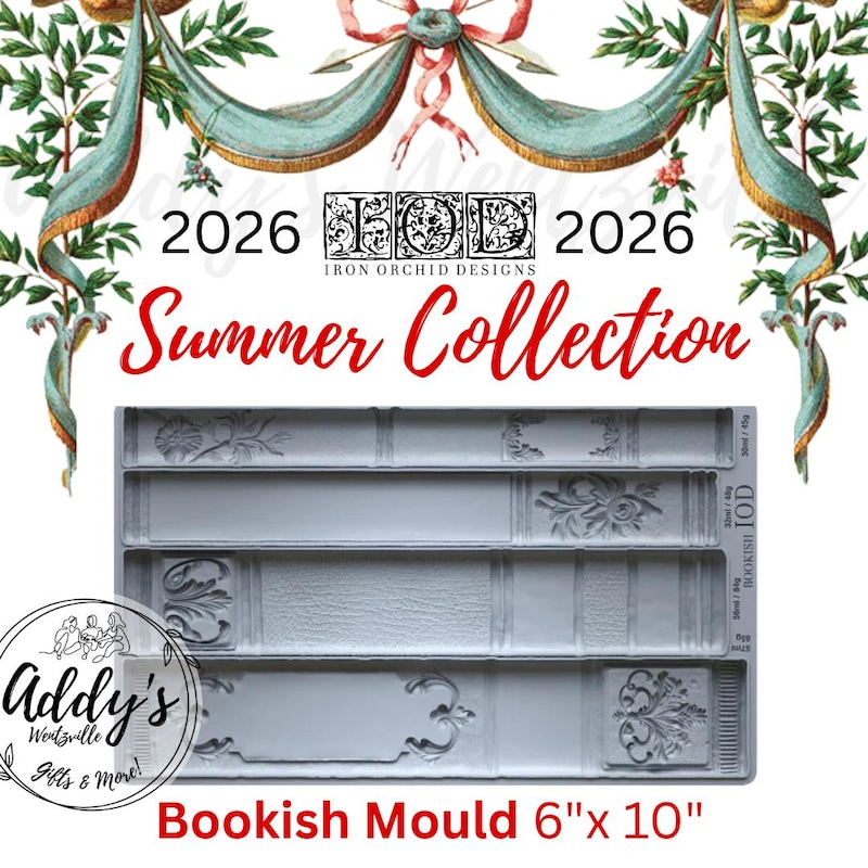 Bookish Mould - Etsy