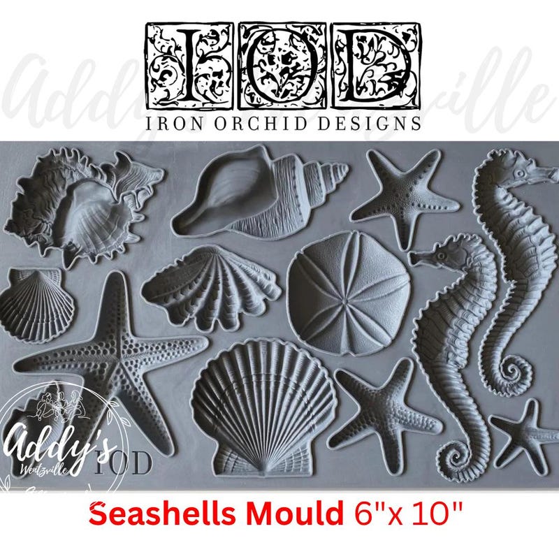 Seashells Mold for Clay - Etsy