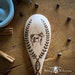 Farmhouse Woodburned Spoons Hand Burned Pyrography Designs Honeybee ...
