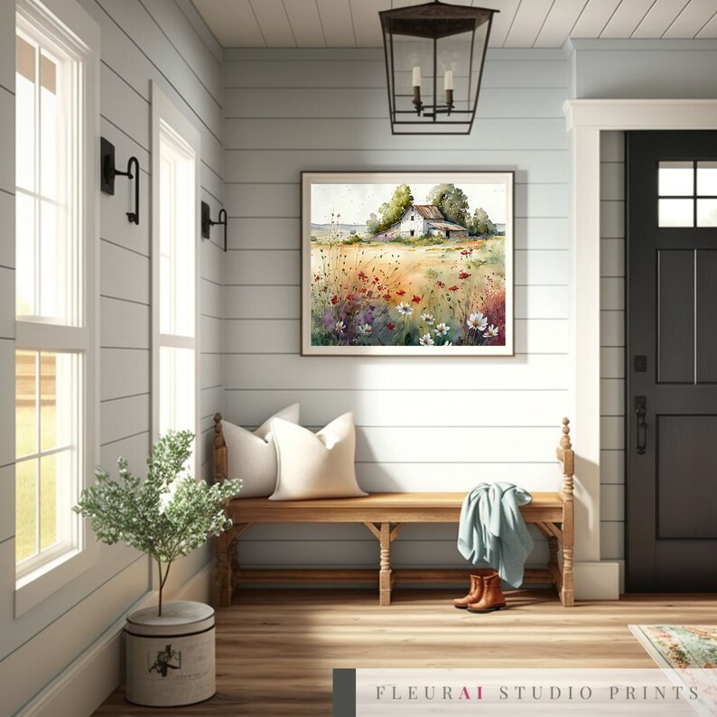 Printable Art Barn Print Series 233D Original Vintage Barn - Etsy