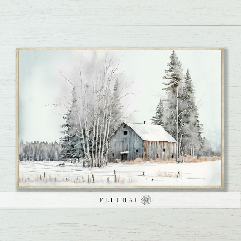 Print or Canvas | Barn Print Series 234 | Original Vintage Barn ...
