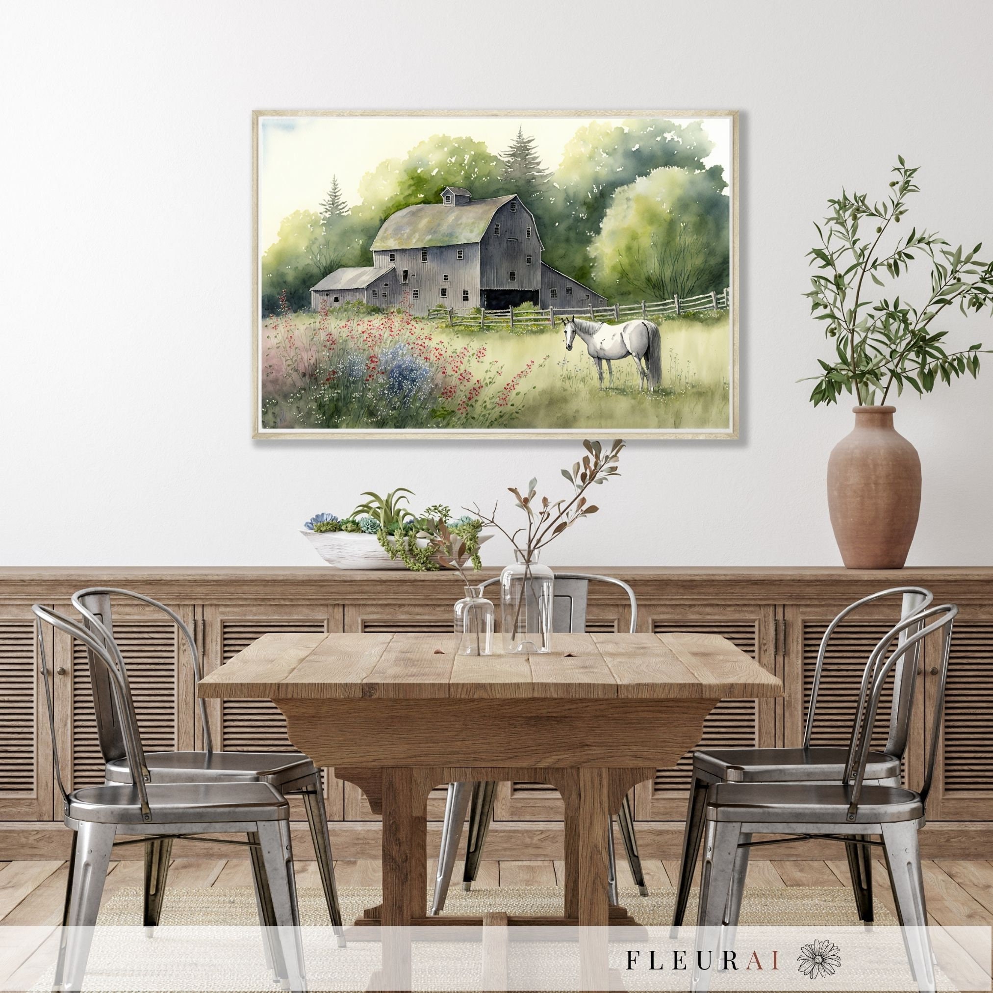 Digital Download Version Barn Print Series 235D Vintage - Etsy