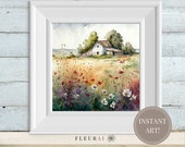 Printable Art Barn Print Series 233D Original Vintage Barn - Etsy