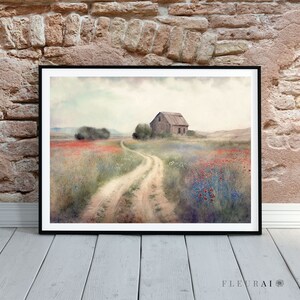 Printable Art - Barn Print 2314D | Decor for Modern Farmhouse, Barn Art ...