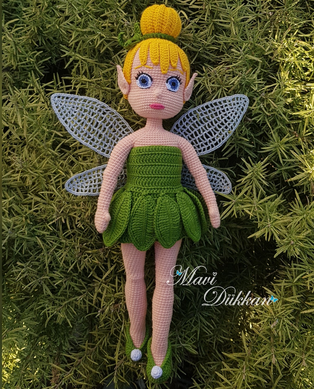 Tinkerbell Pattern [ENG] Amigurumi Doll, Amigurumi Digital Pdf Pattern ...