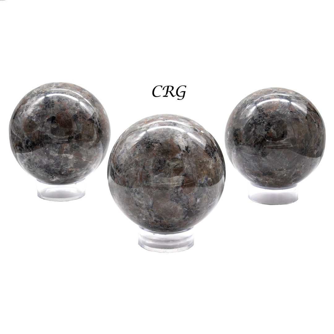 Sodalite Syenite Large Polished Spheres (2 Pieces) (size 60 to 100 Mm ...