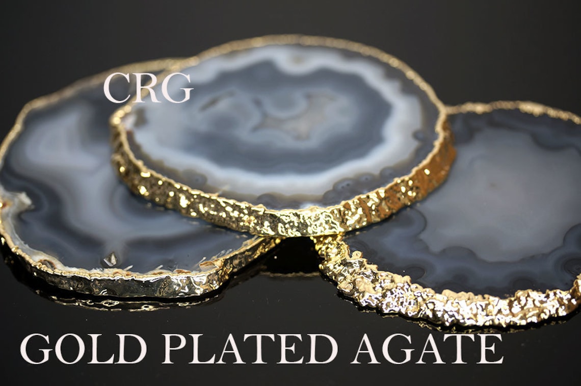 DIY Agate Coasters: Inspired by Neiman Marcus - THE BALLER ON A BUDGET ...