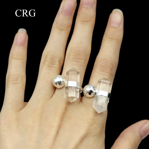 Quartz Crystal Ring - Etsy