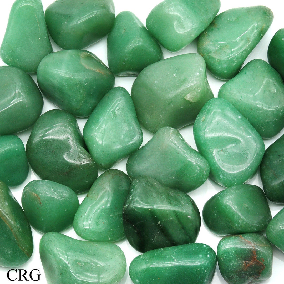 Green Quartz Tumbled Stones From Brazil – Prasiolite Gems, Choose Your ...