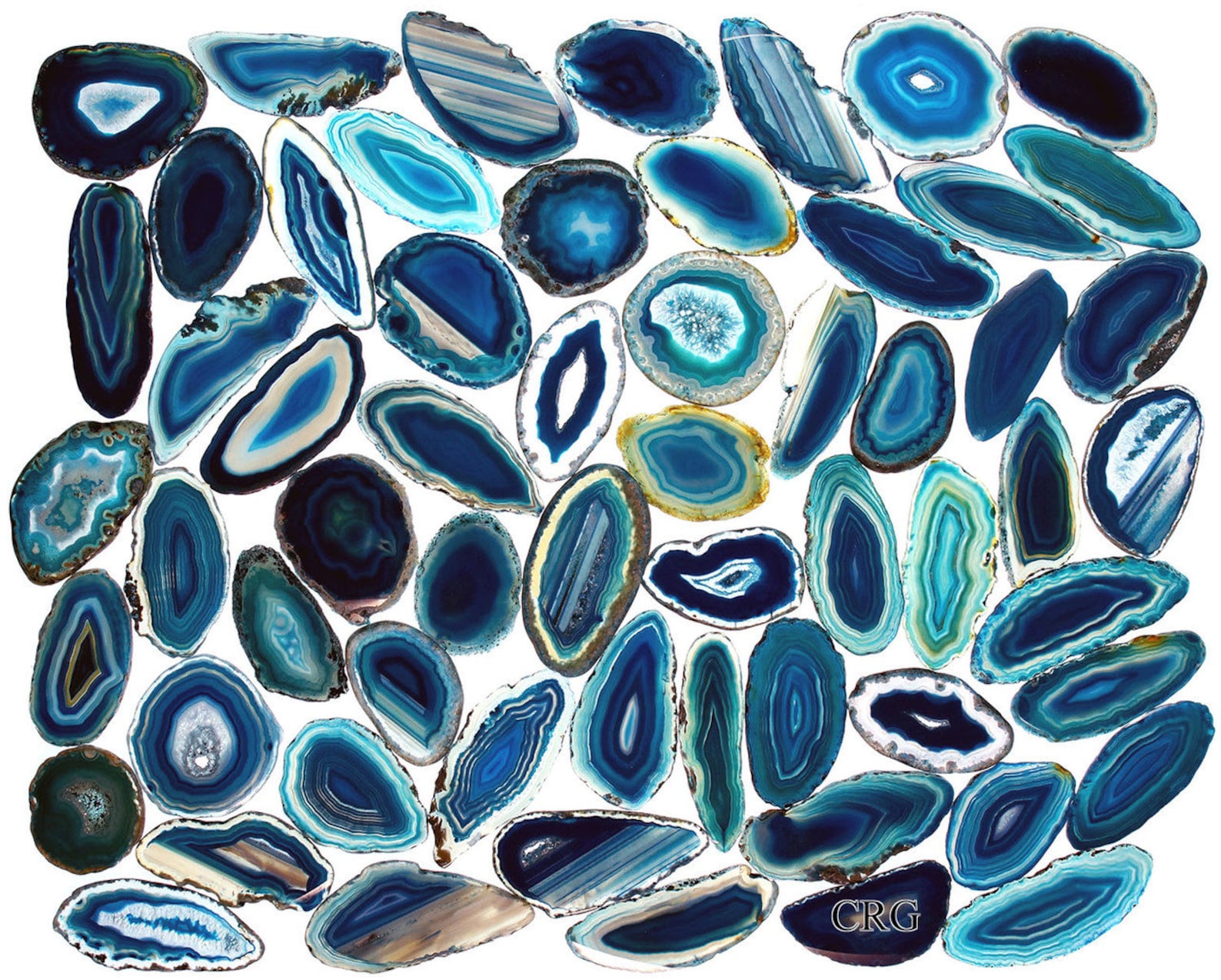 QTY 1 - Size #000 Grade A Brazilian Agate Geode Slice Wholesale ...