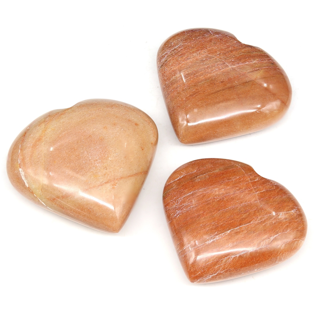 Pink Aventurine Puffy Heart 24 QTY 1 - Etsy