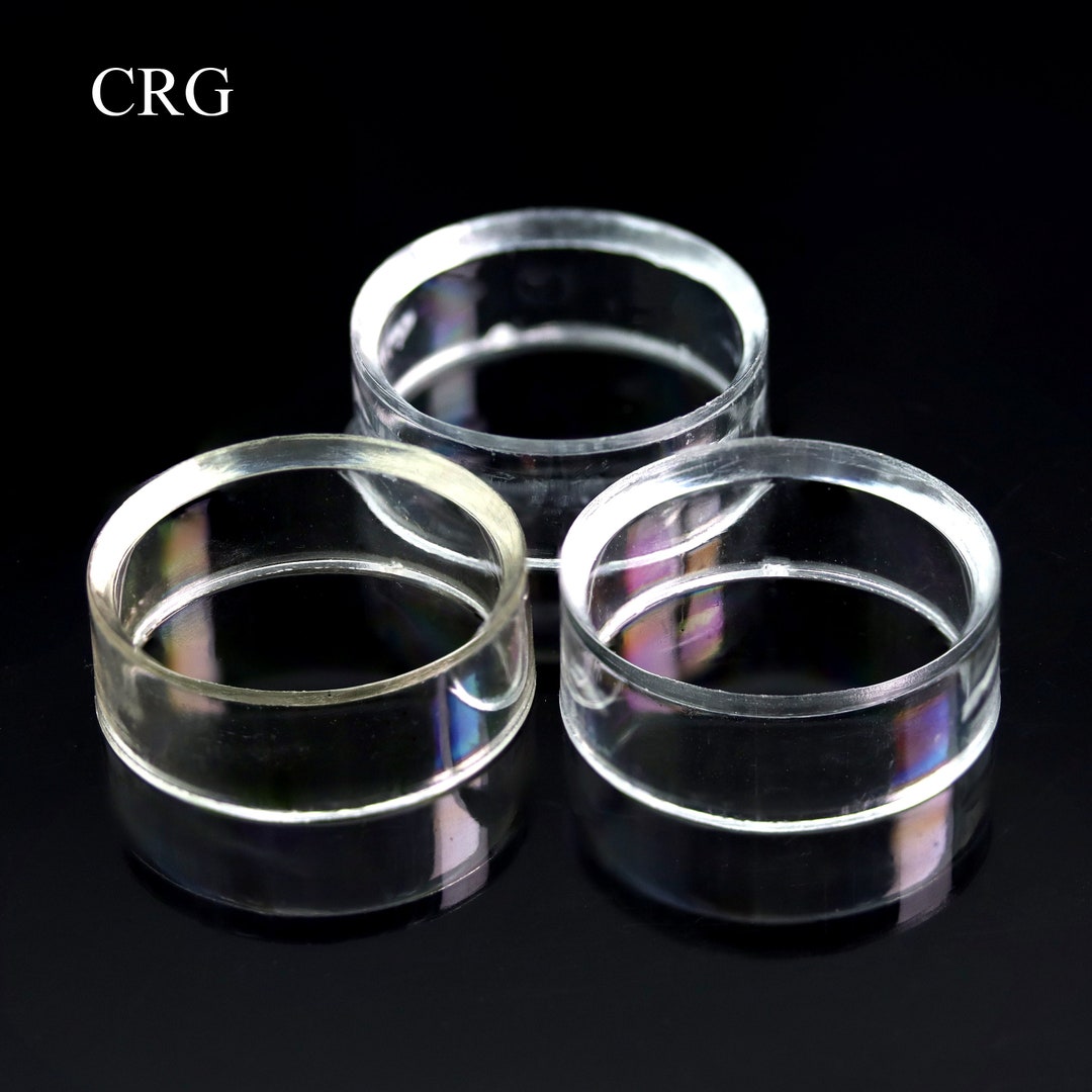 Plastic Round Stand Small (1 Piece) Size 1 Inch Clear Acrylic Rock ...