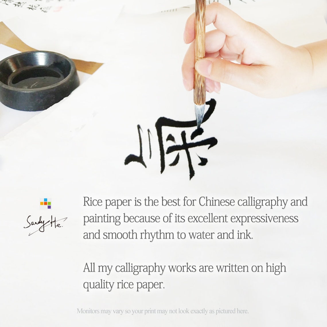 Chinese Calligraphy/characterwuwei & Wudaohandwritten - Etsy