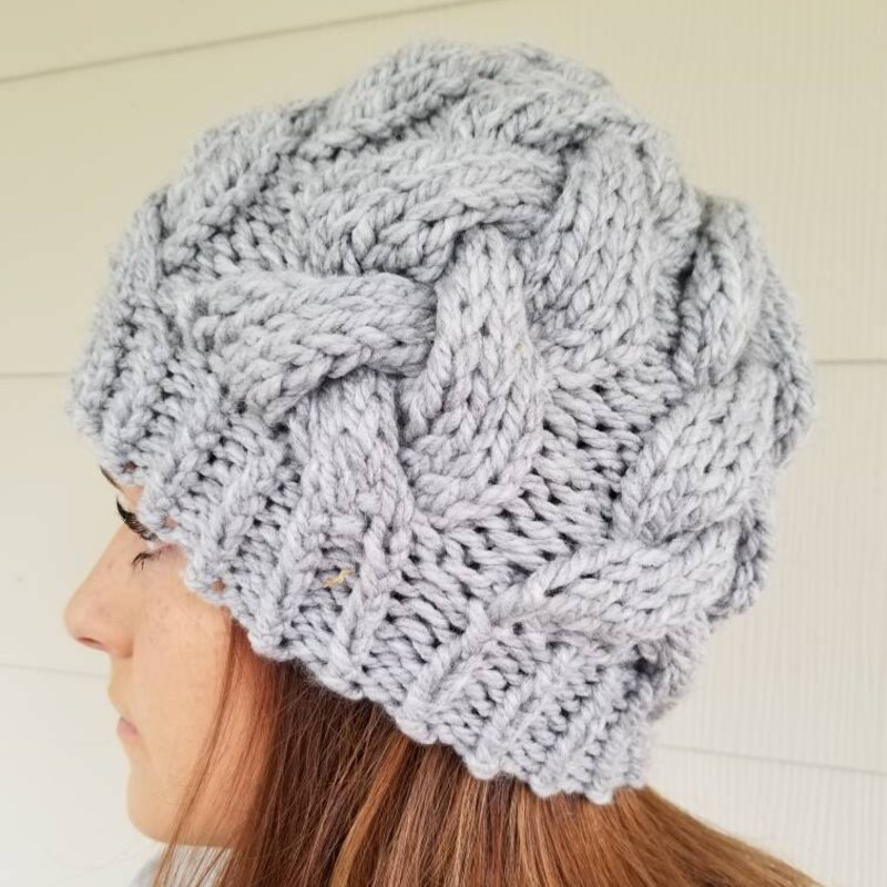 Beanie With Braids - Etsy