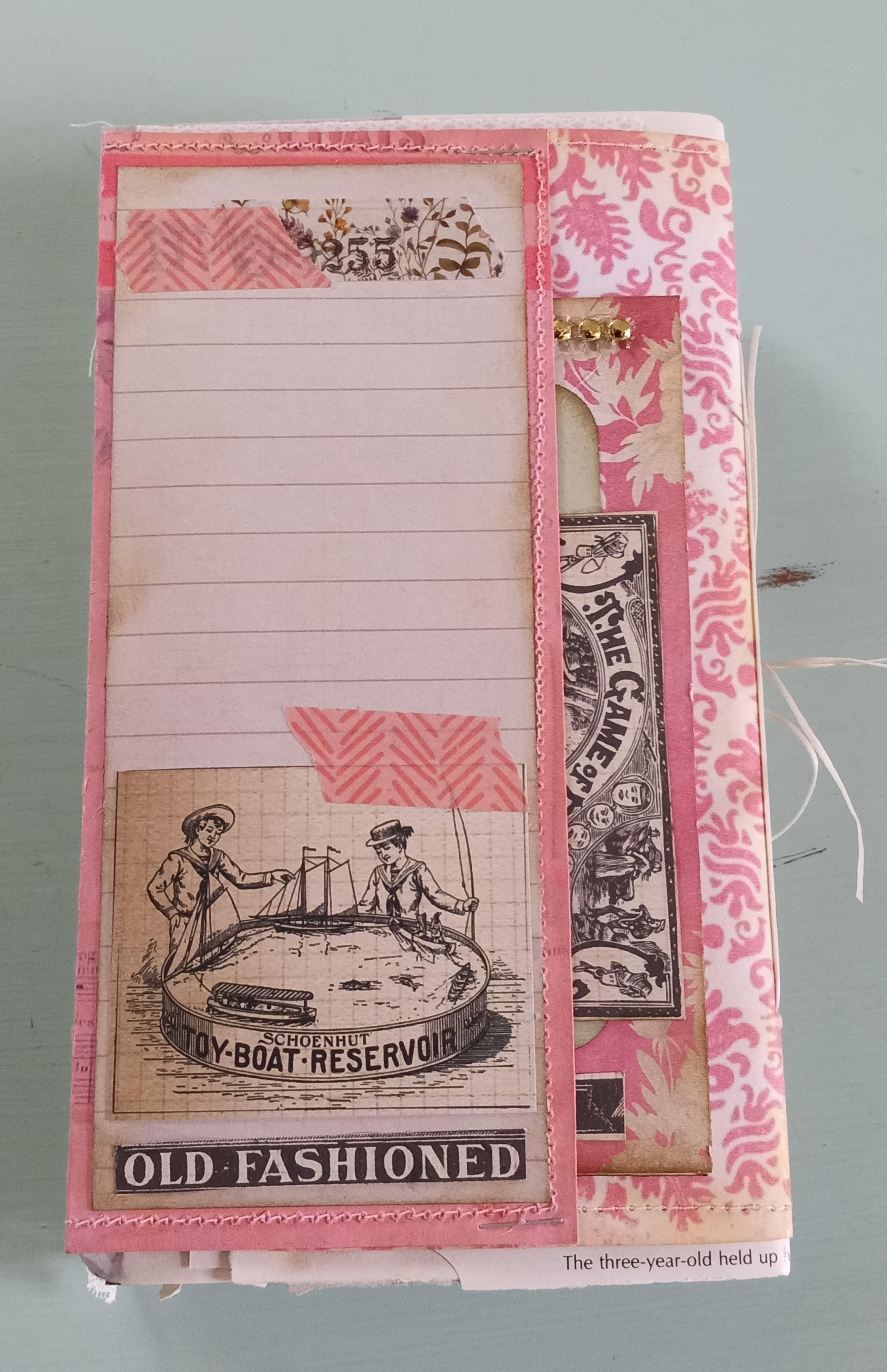 Flip Flop Junk Journal, Handmade 4 Signatures. - Etsy