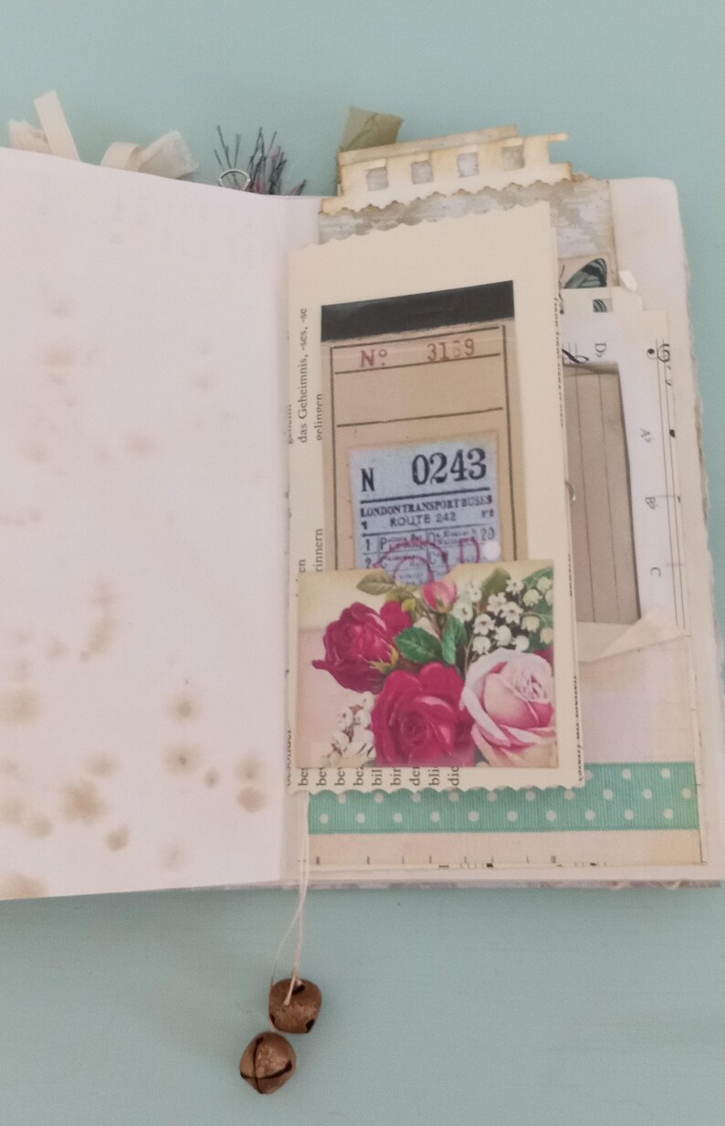 Handmade Junk Journal, 1 Signature, 7 X 4-1/2 - Etsy