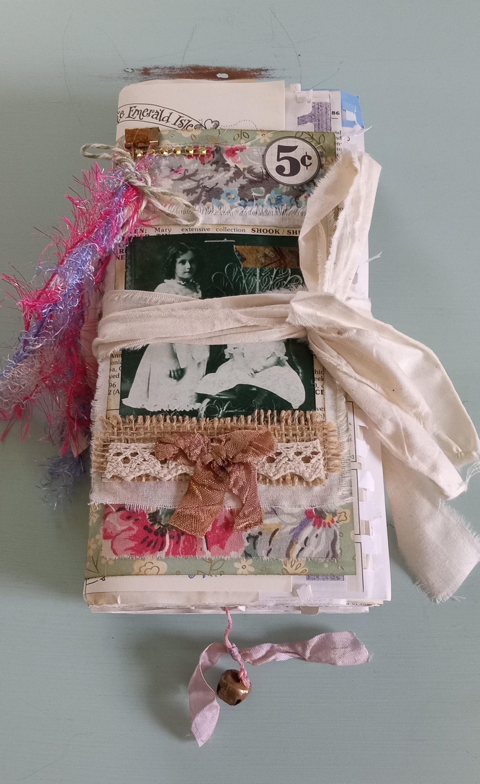 Flip Flop Junk Journal, Handmade 4 Signatures. - Etsy