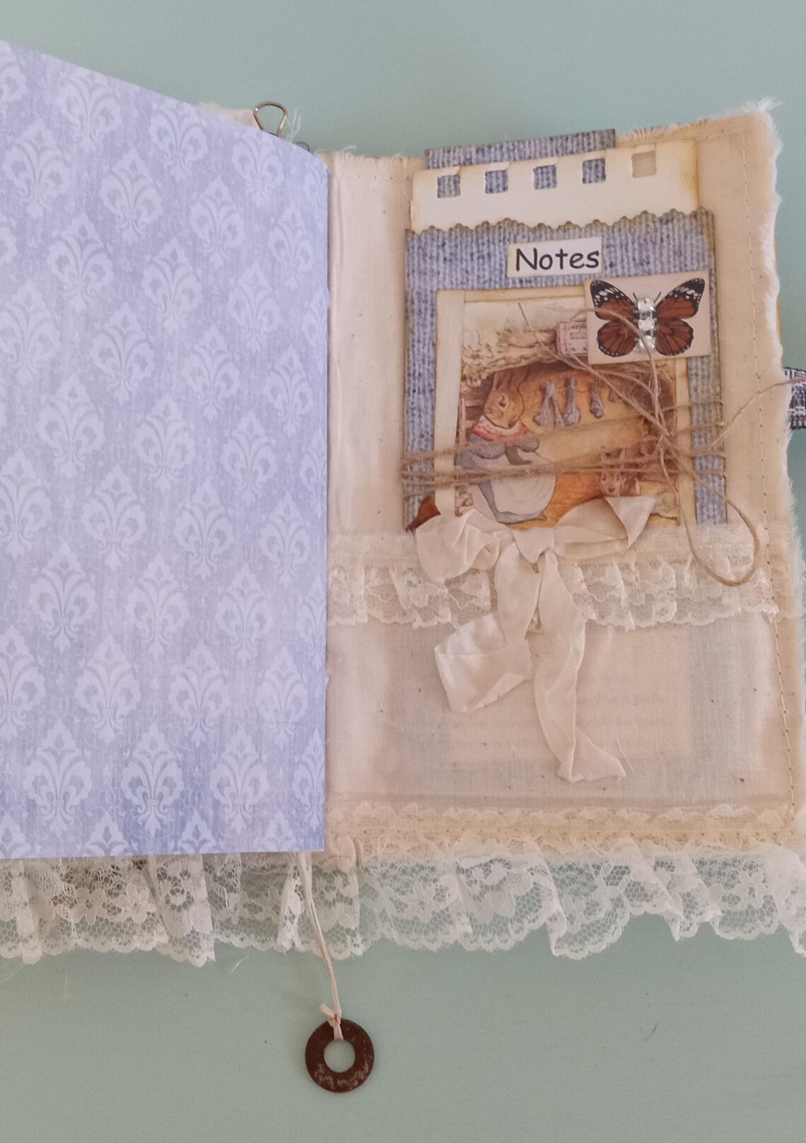 Handmade Junk Journal, 1 Signature, 7 X 4-1/2 - Etsy