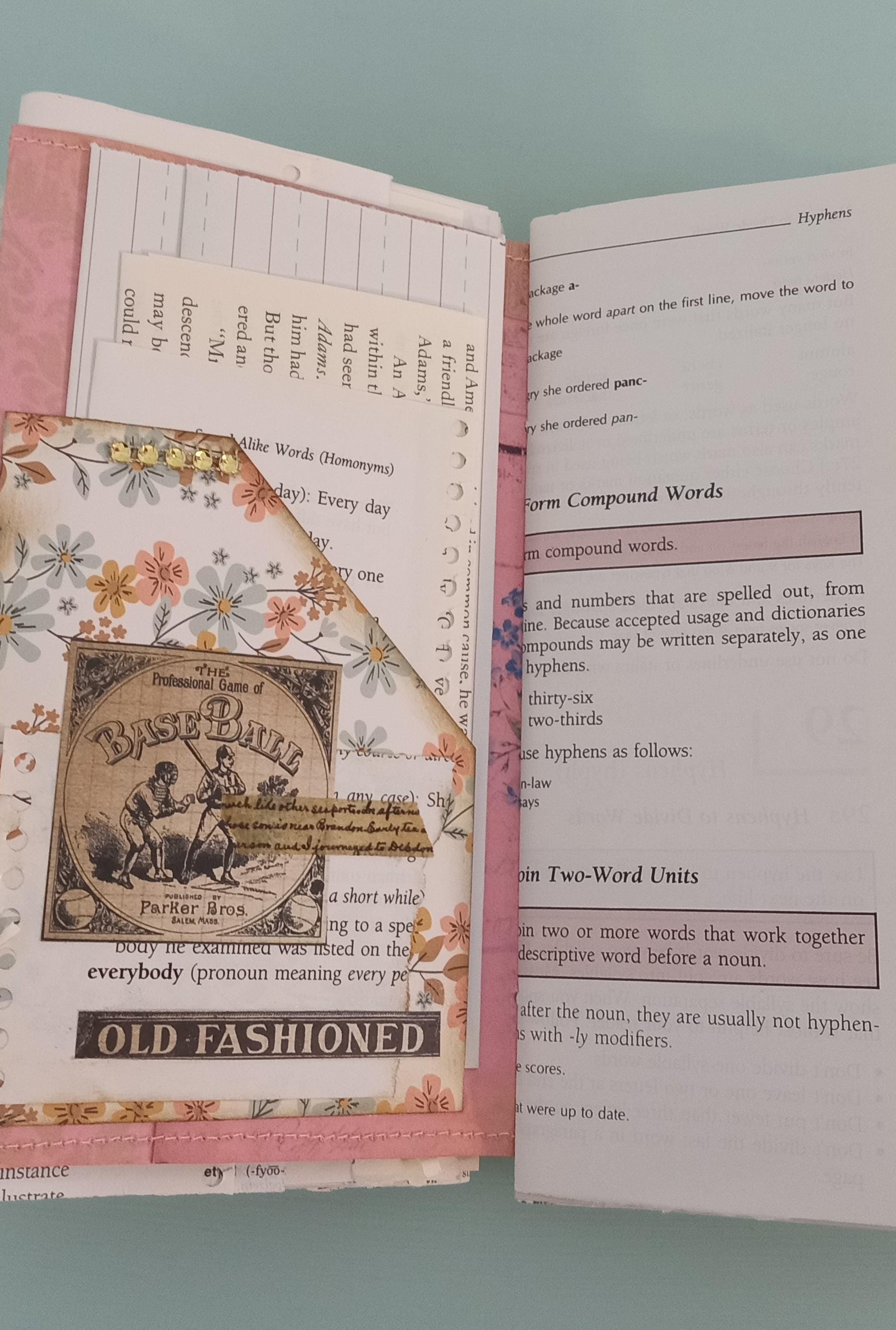 Flip Flop Junk Journal, Handmade 4 Signatures. - Etsy