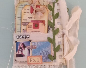 Handmade Junk Journal, 1 Signature, 9" X 5" - Etsy