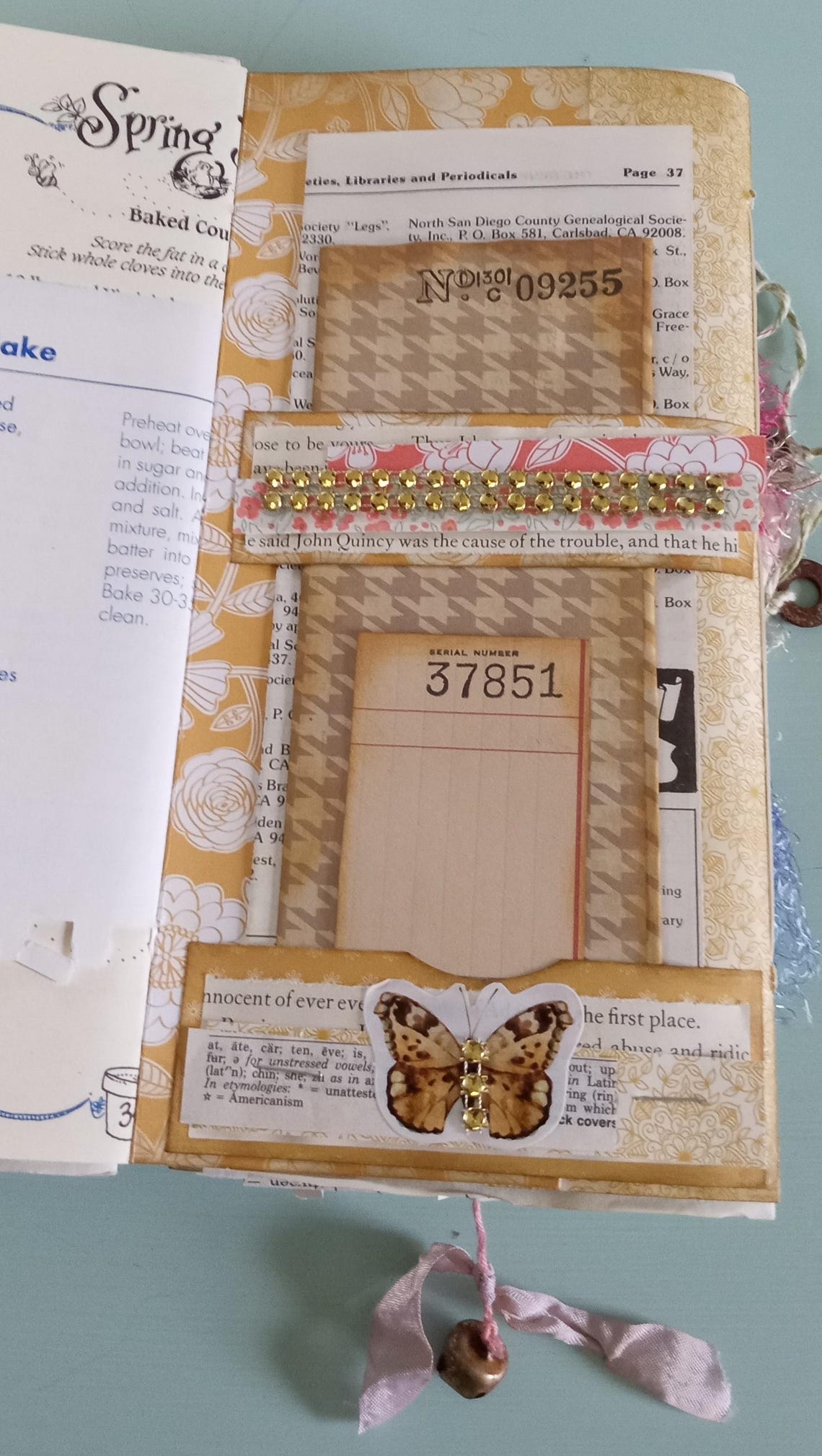 Flip Flop Junk Journal, Handmade 4 Signatures. - Etsy