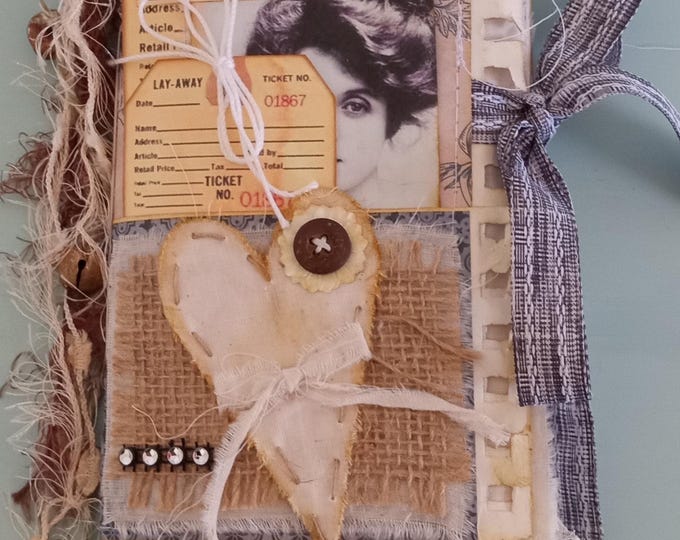 Handmade Junk Journal, 1 Signature, 7" X 4-1/2" - Etsy