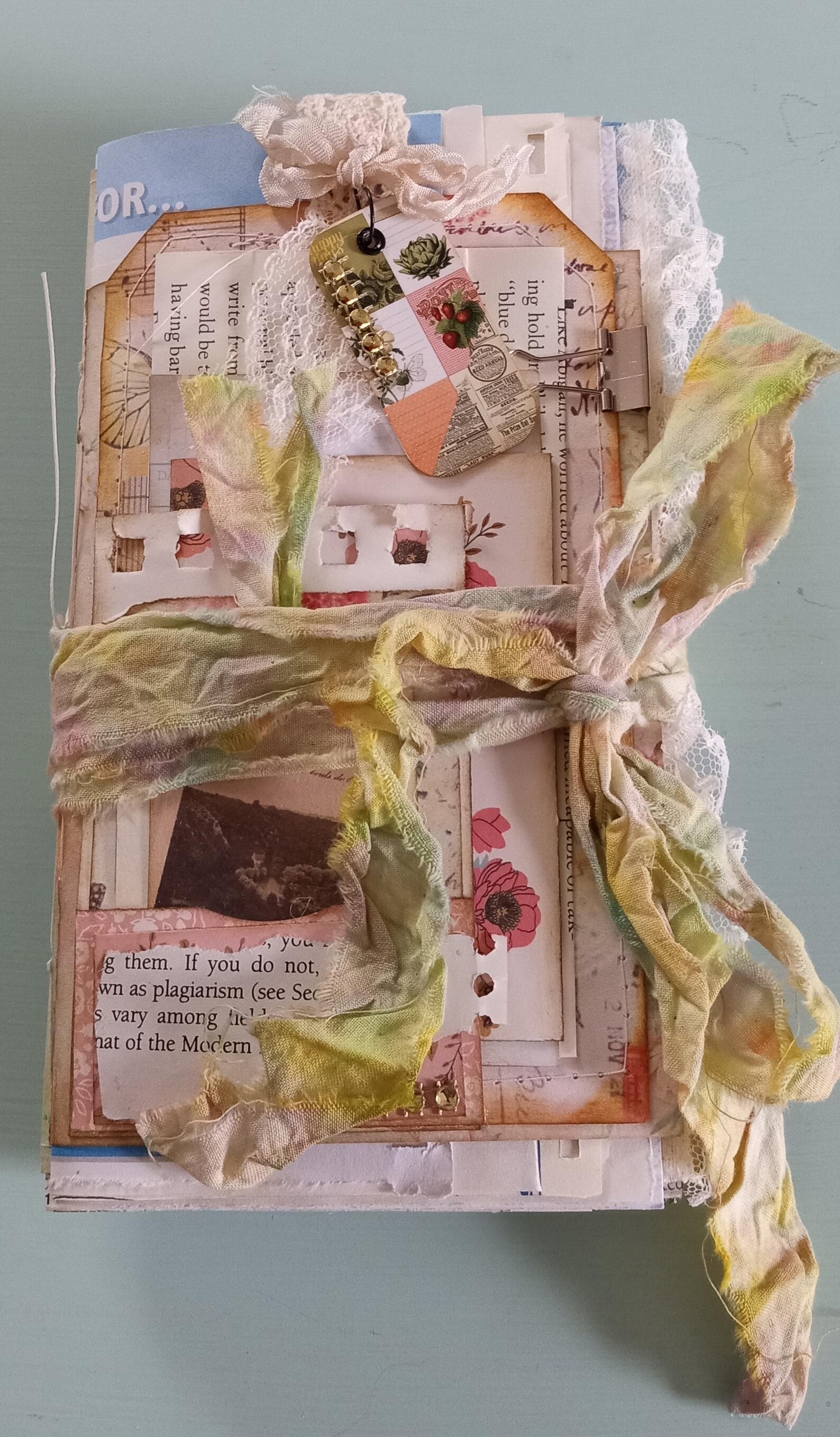 Flip Flop Junk Journal, Handmade 4 Signatures. - Etsy