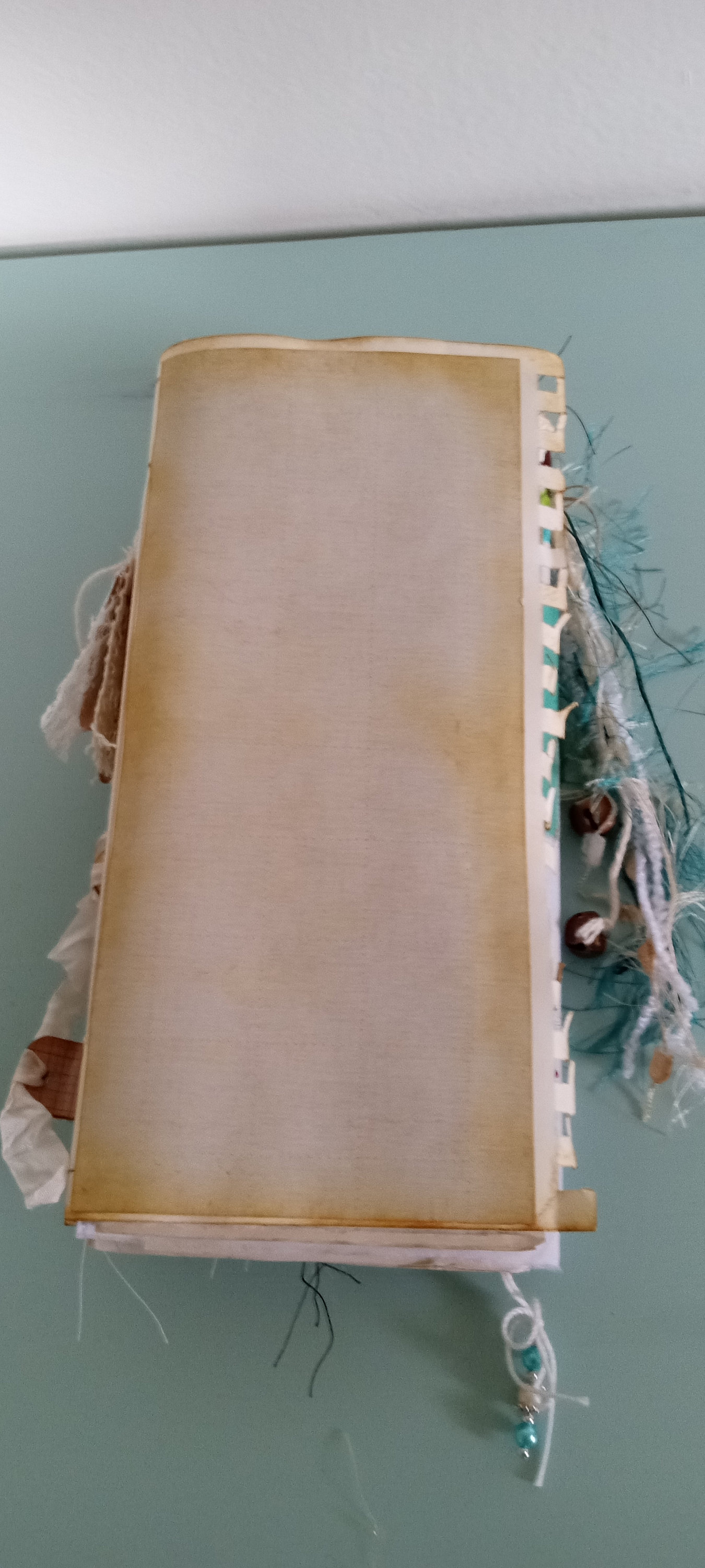 Blank Fabric ... Flip Flop Junk Journal, Handmade 3 Signatures. - Etsy