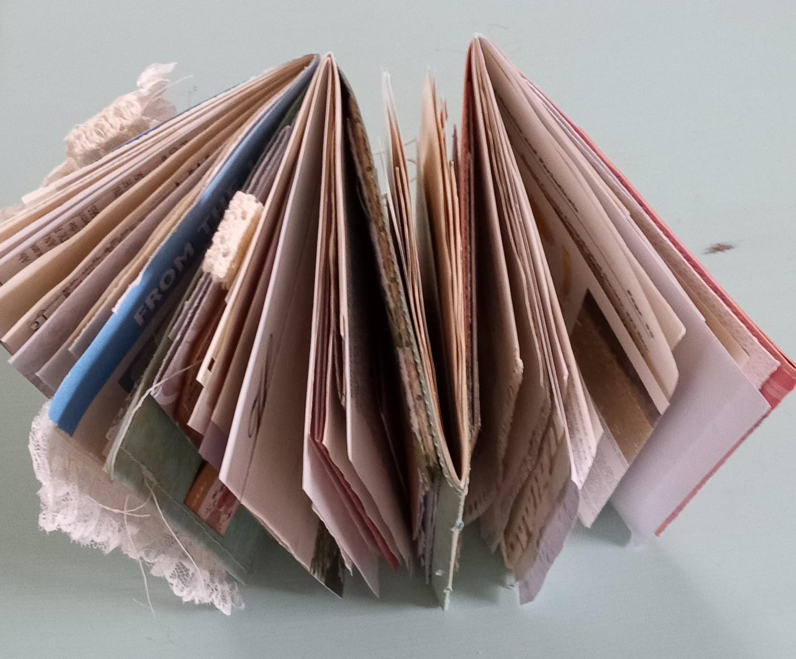 Flip Flop Junk Journal, Handmade 4 Signatures. - Etsy