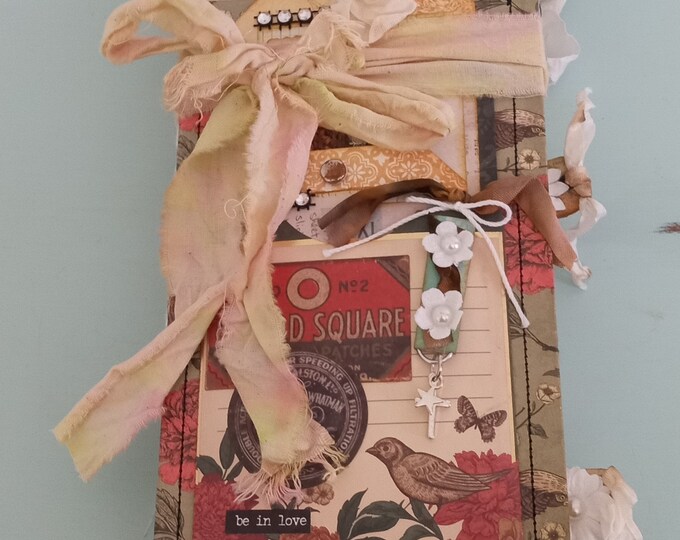 Handmade Junk Journal, 3 Signature, 10 X 4-1/2 - Etsy