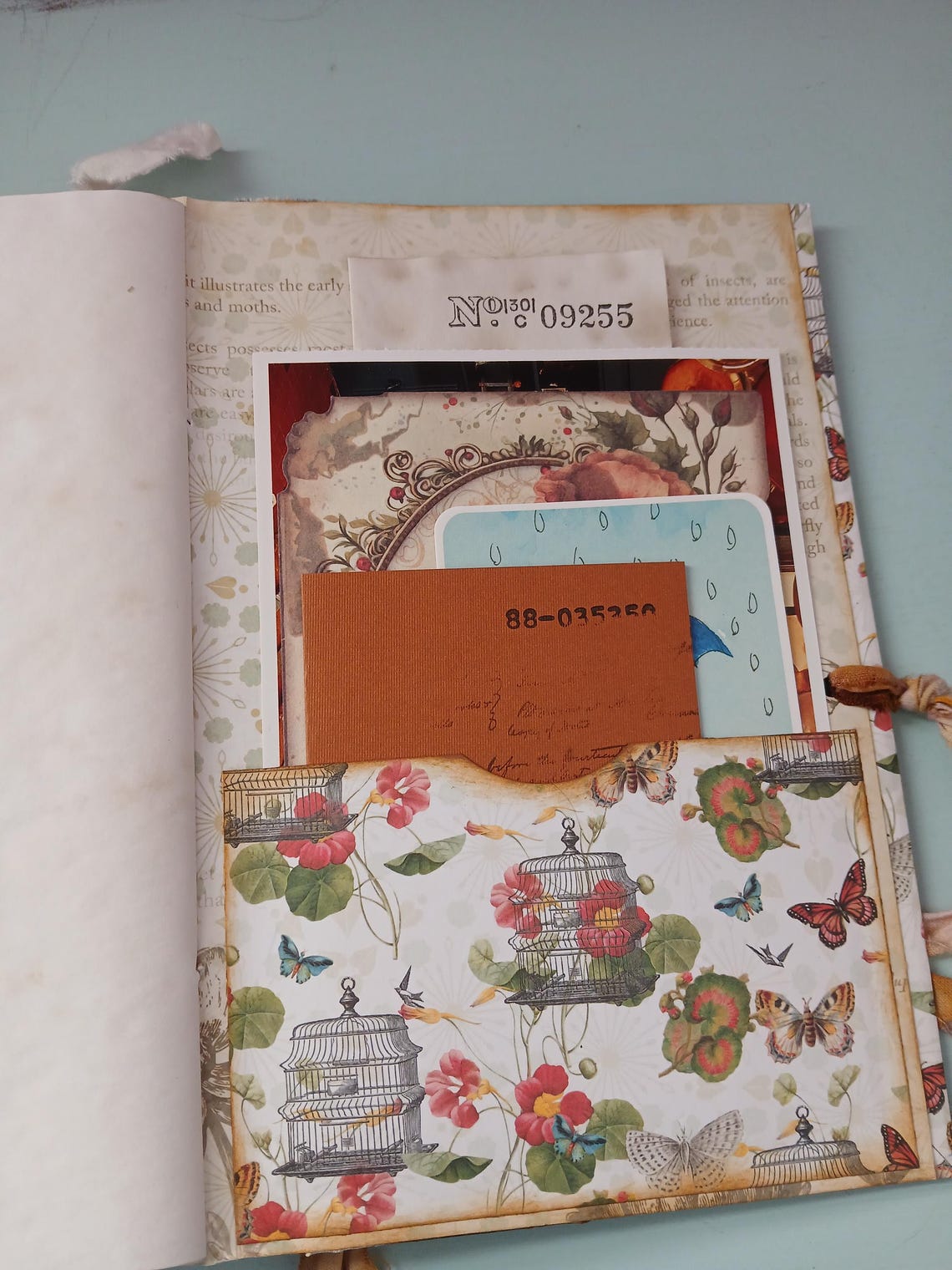 BLANK... Junk Journal, Handmade, 5 Signatures, Ready for You to ...