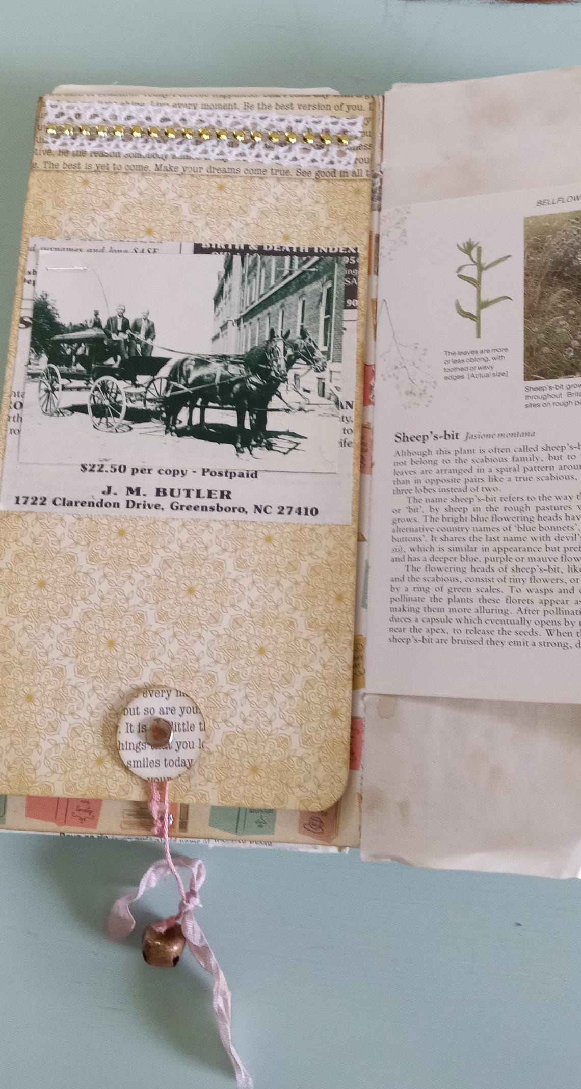 Flip Flop Junk Journal, Handmade 4 Signatures. - Etsy