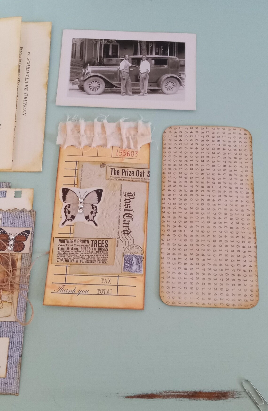 Handmade Junk Journal, 1 Signature, 7 X 4-1/2 - Etsy