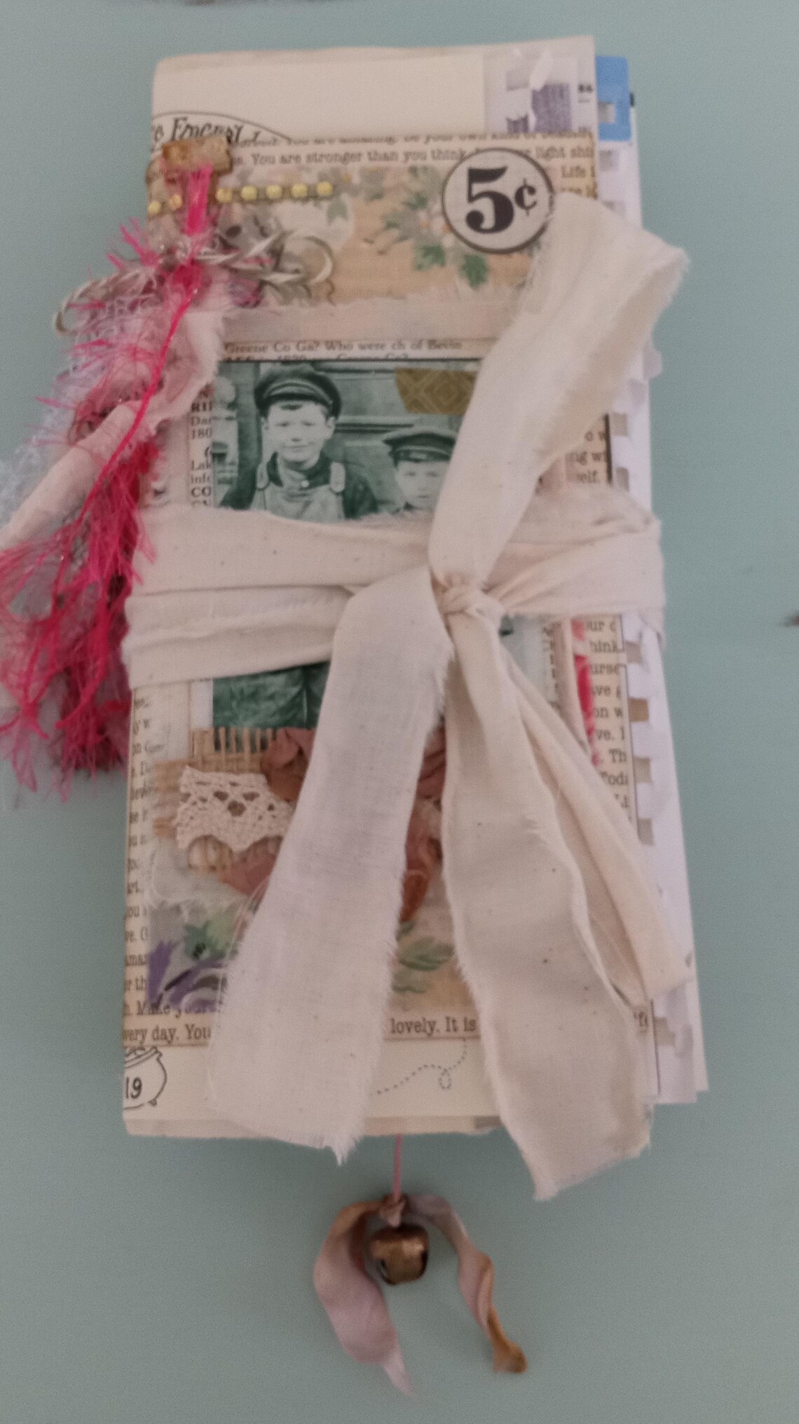 Flip Flop Junk Journal, Handmade 4 Signatures. - Etsy