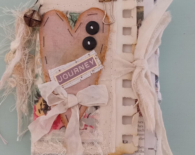 Handmade Mini Junk Journal, 1 Signature, 5 X 4 - Etsy