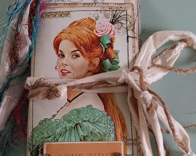 Handmade Junk Journal, 1 Signature, 7" X 4-1/2" - Etsy