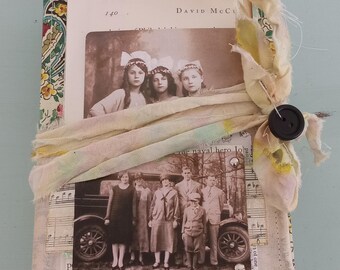 Handmade Junk Journal, 1 Signature, 7 X 4-1/2 - Etsy