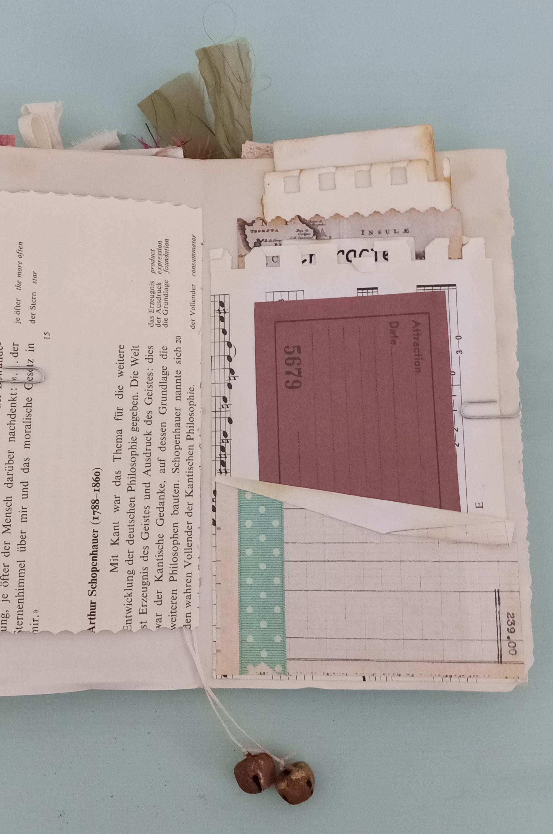 Handmade Mini Junk Journal, 1 Signature, 7" X 4-1/2" - Etsy