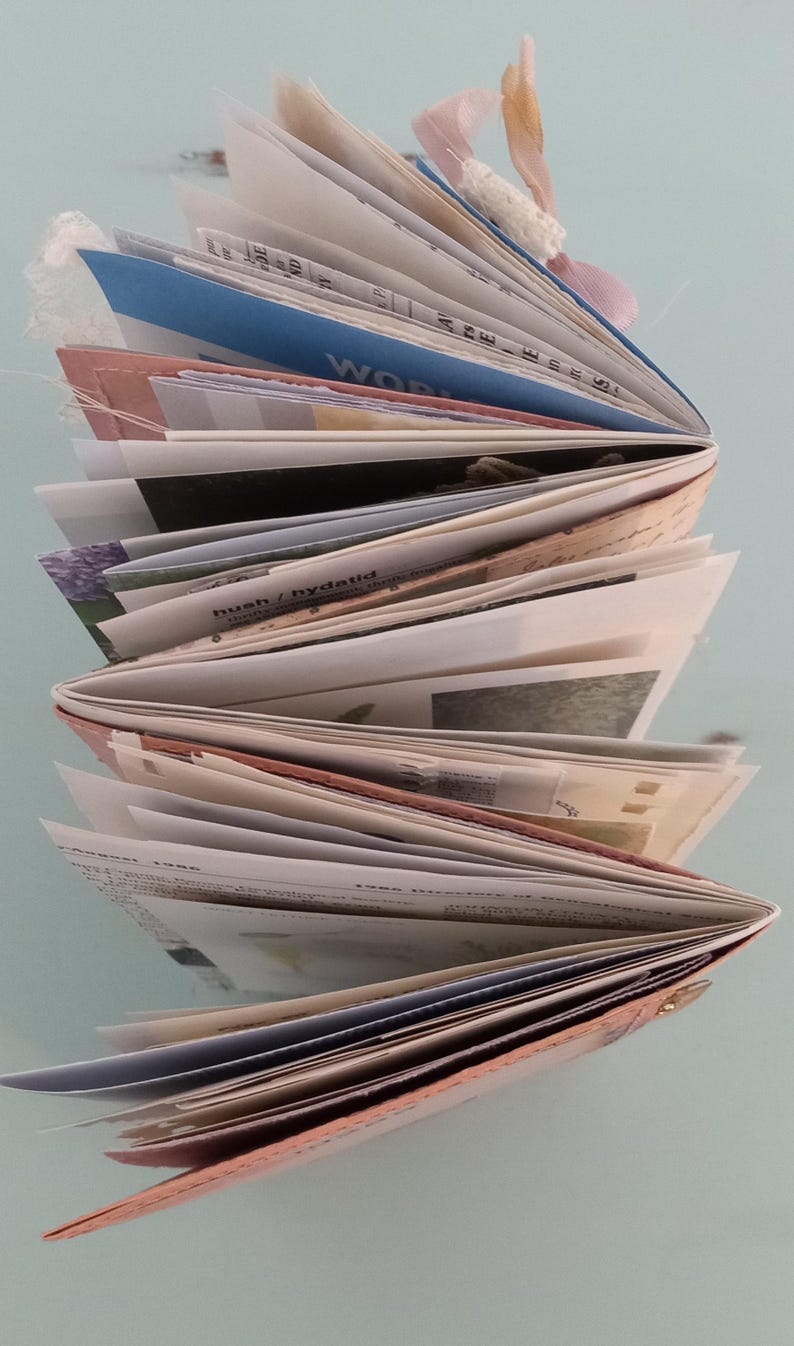 Flip Flop Junk Journal, Handmade 4 Signatures. - Etsy