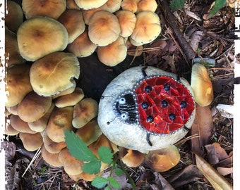 Ladybug mosaic | Etsy