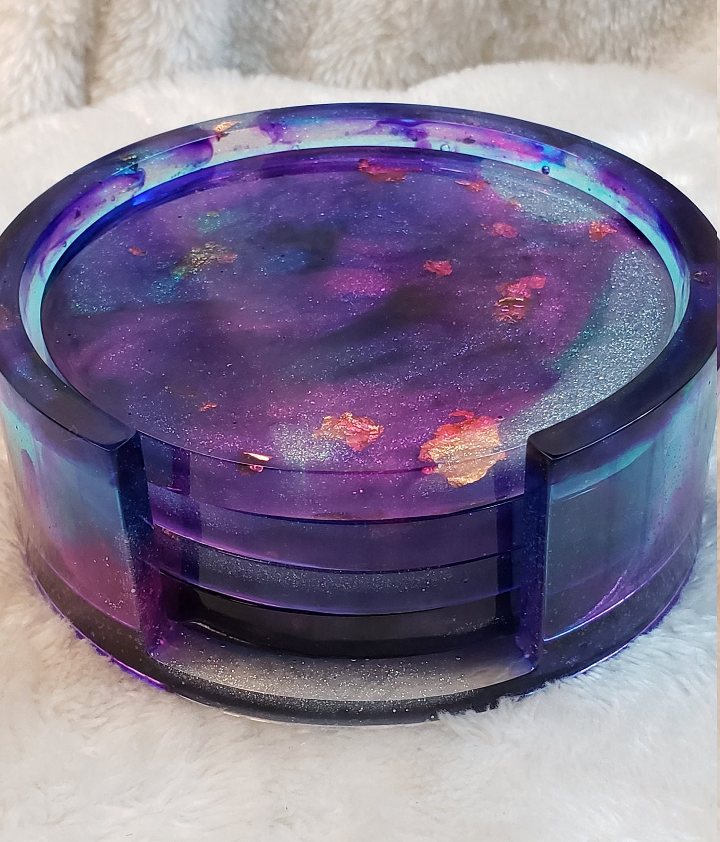 Galaxy Theme Coaster Set - Etsy