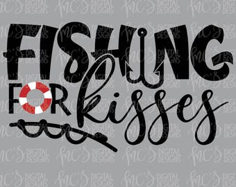 Girl fishing svg | Etsy