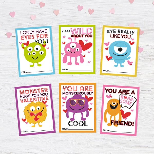 Monster Printable - Etsy