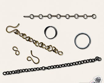 Paper clip chain | Etsy