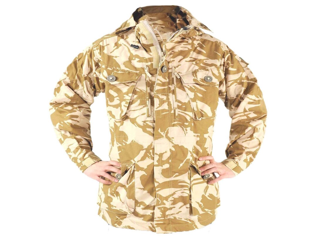 British Army DPM Desert Windproof Smock - Etsy