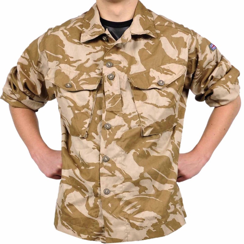British Army DPM Desert Camouflage Shirt - Etsy