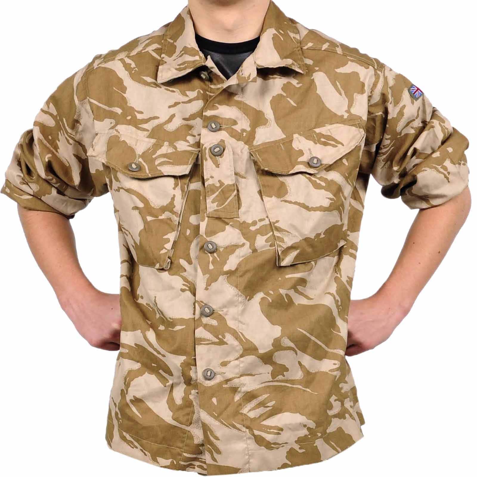 British Army DPM Desert Camouflage Shirt - Etsy