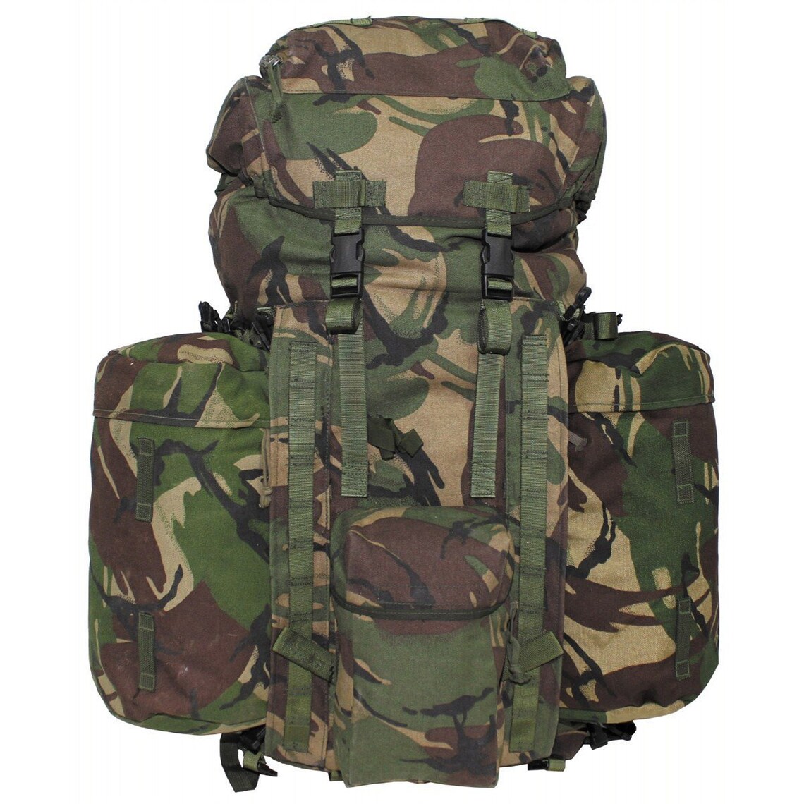 British Army 100L DPM Bergen Long Back With Side Pouches | Etsy