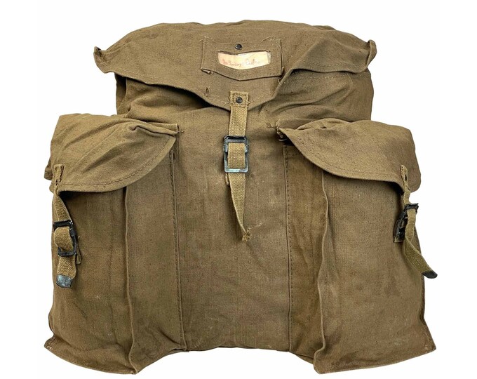 Italian Army Backpack Rucksack Vintage Manbag Italian Alpini Mountain ...